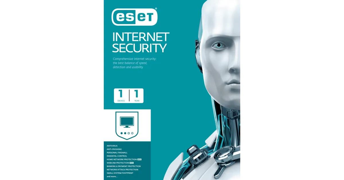 ESET internet Security 1 Year 1 Device